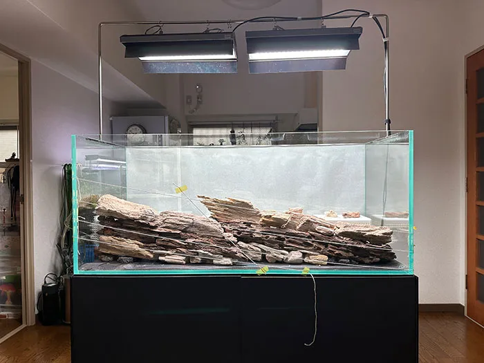 Aquascaping steps Color layers of the earth IAPLC 2024 - Kazuma ...
